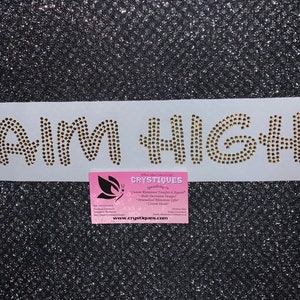 Fantasy Bling Font-personalize a Phrase or Name-iron on Hot Fix ...