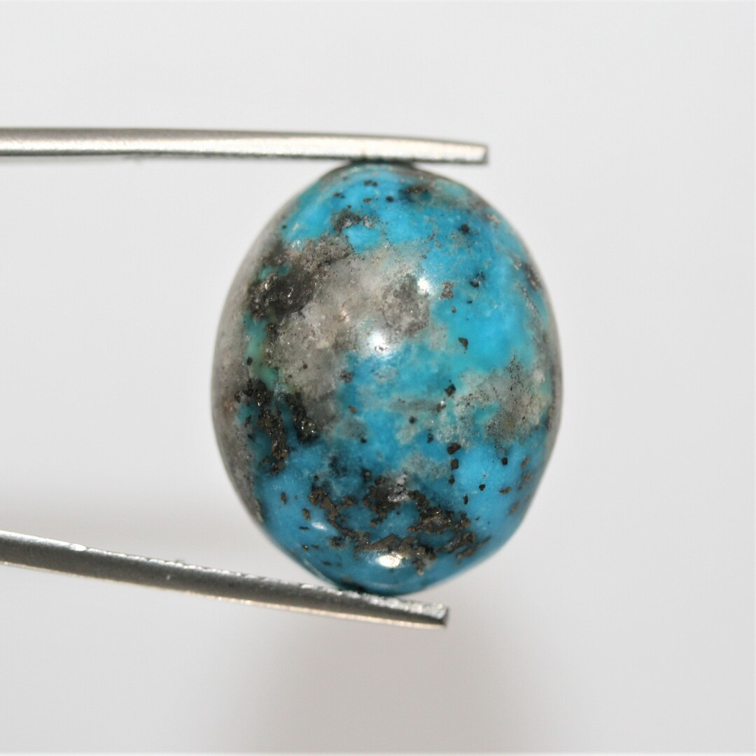 Natural Unique Persian Turquoise Cabochon 22.6x17.8mm. - 11mm. Height ...