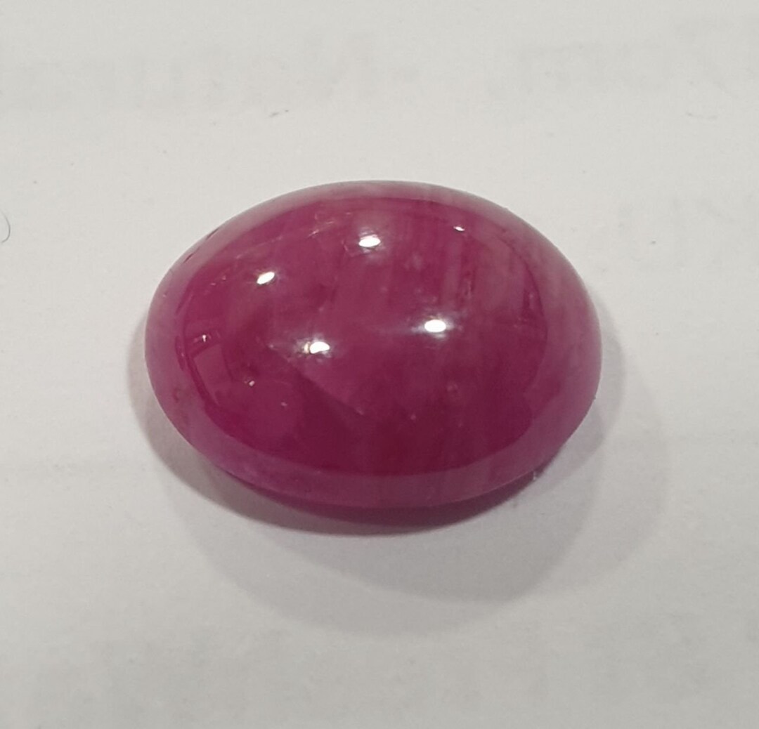 Cabujón Oval Zafiro Rosa 11.2x9.2mm.4.8ct. - Etsy México