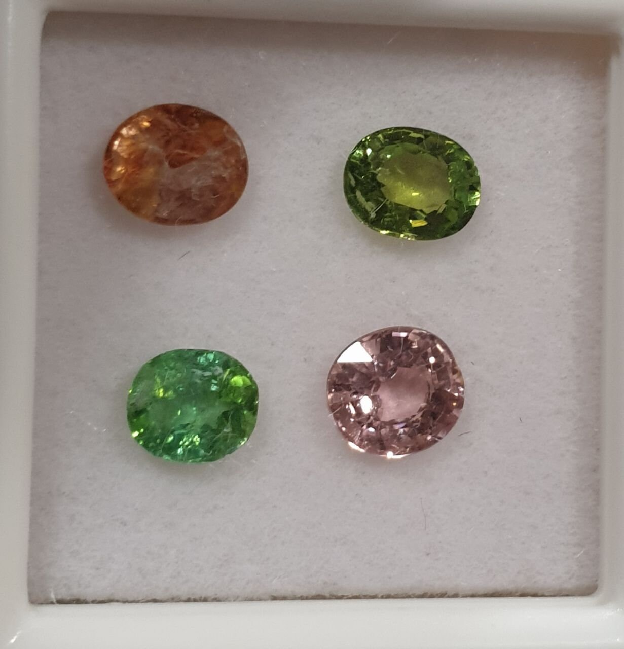 Rare Colors Tourmaline Lot 5.5x4.5mm Round Oval Gemstone Lot - Etsy UK