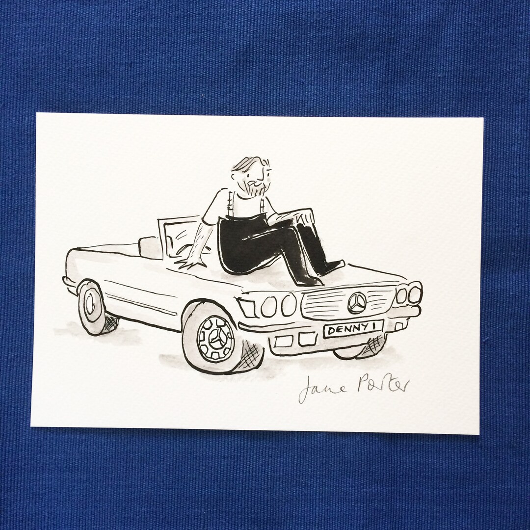 Dennis and His Mercedes Benz - Etsy