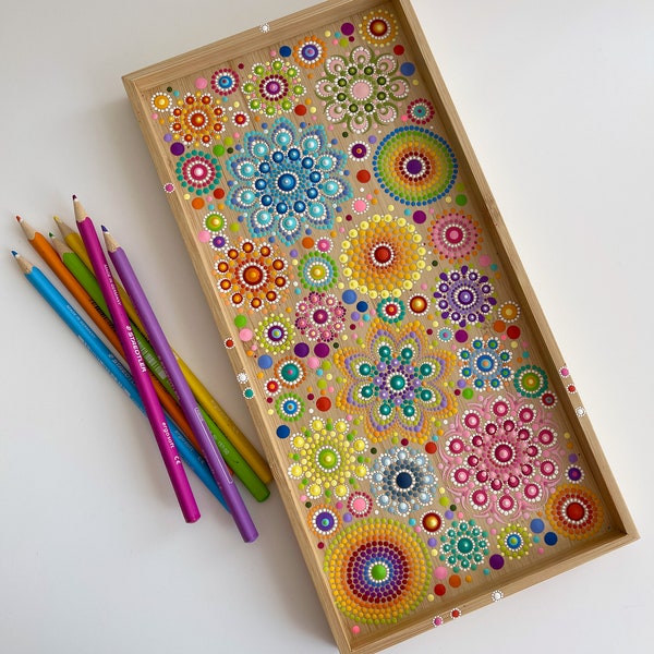 Painted Tray - Etsy