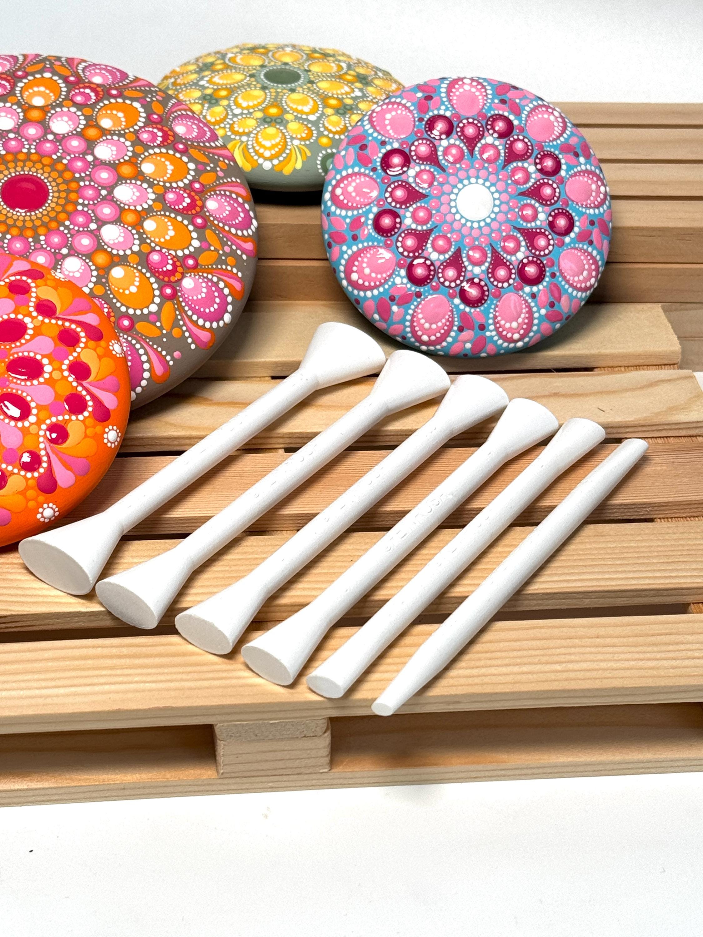 6 Oval Dotting Tools, 12 Different Sizes, for Dot Painting, Mandala Art ...