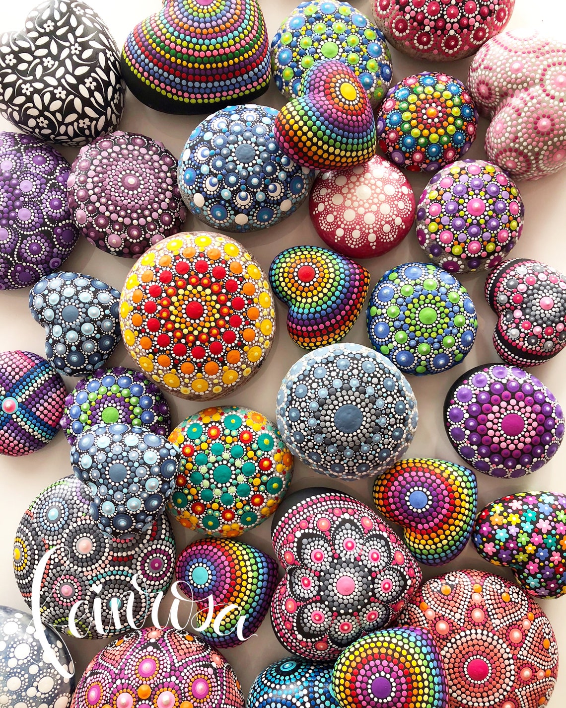 8 x wooden Dotting Tool Dot Mandala Dot Art Tool Mandala | Etsy