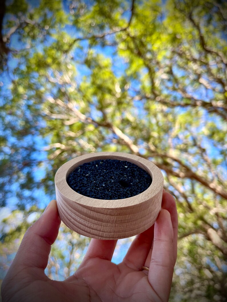 LAVA DIFFUSER Passive Diffuser Volcanic Rock and Beech Wood - Etsy