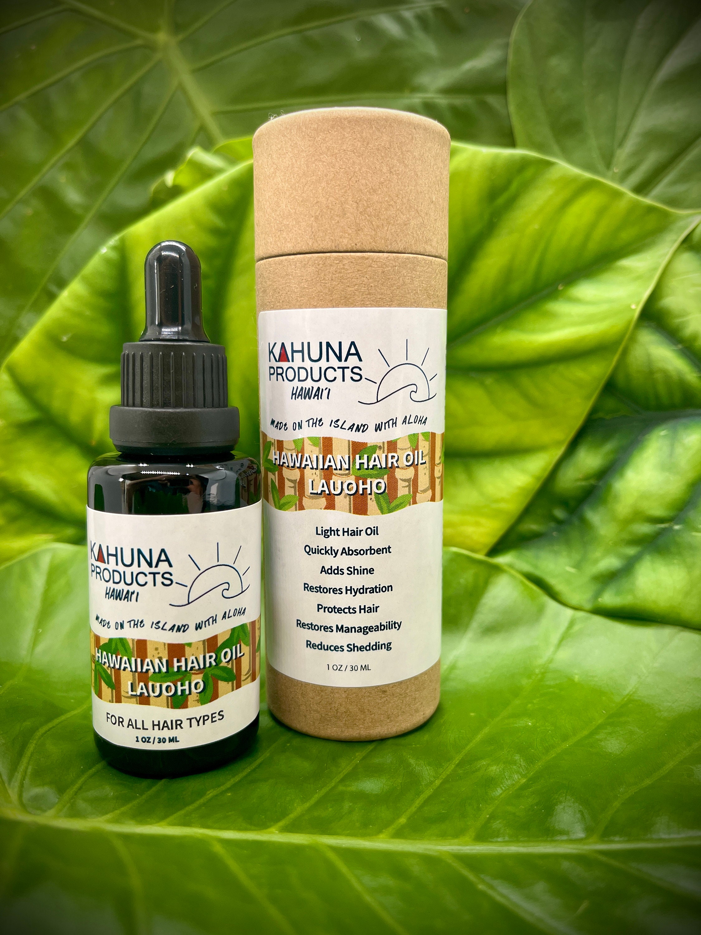 HAWAIIAN HAIR OIL Hair Oil Conditioning Oil Organic Hair Oil Organic ...