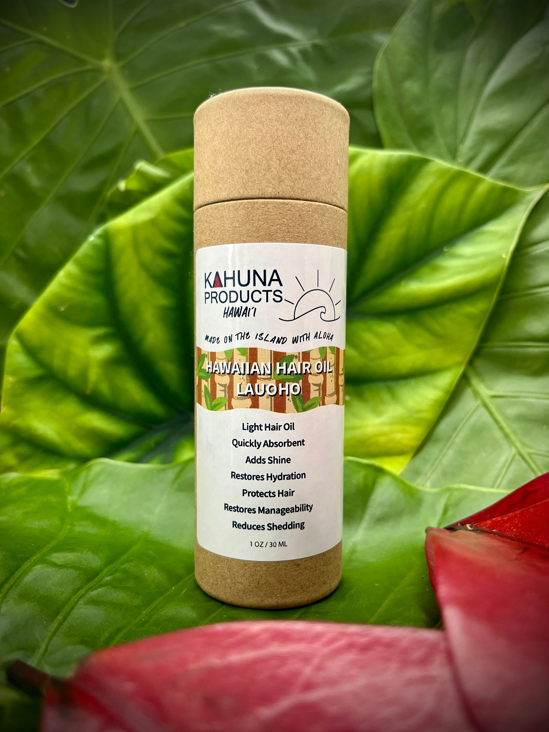 HAWAIIAN HAIR OIL Hair Oil Conditioning Oil Organic Hair Oil Organic ...