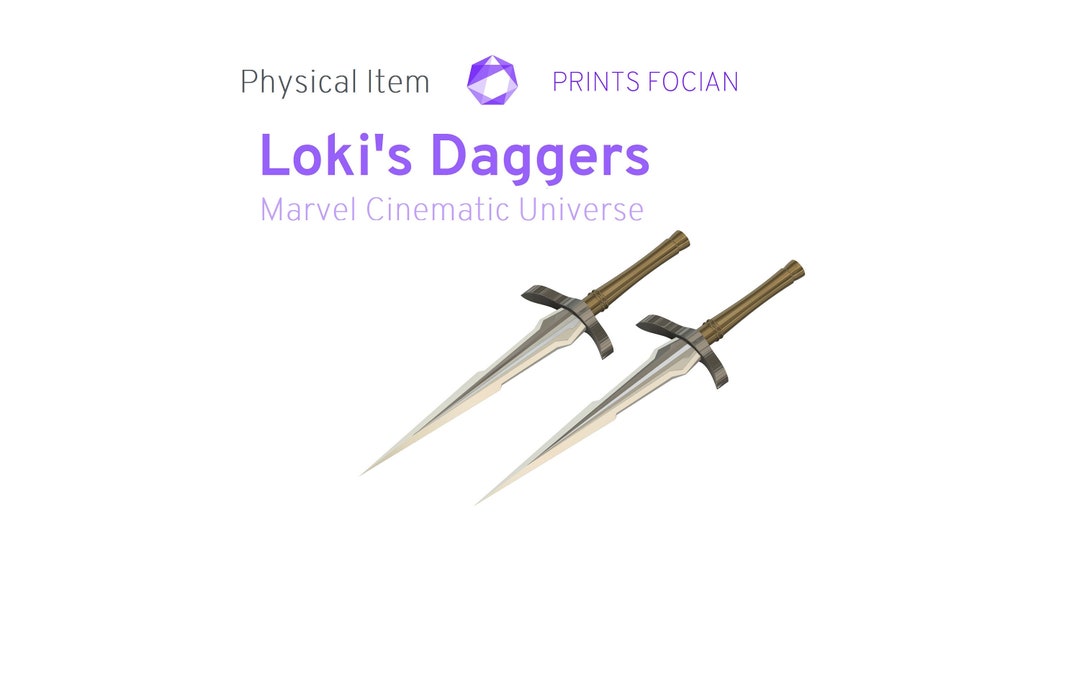 Loki's Dagger, MCU Physical Item - Etsy