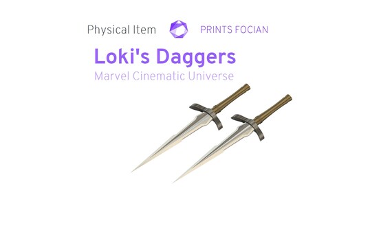 Loki's Dagger MCU Physical Item | Etsy