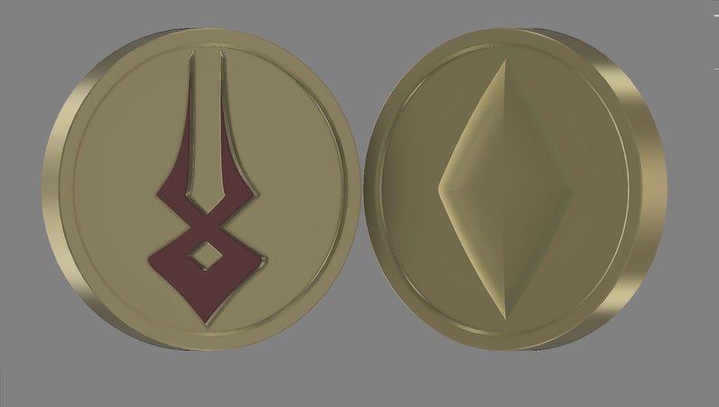 Charon's Obol, Hades - Digital Download - 3D File - STL - Etsy