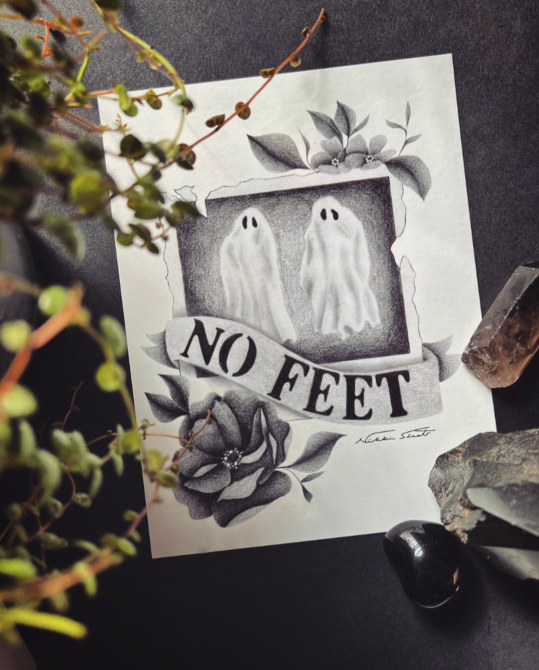 No Feet, Ghost, Ghost Art, Halloween Art, Spooky Art, Ghost Drawing ...