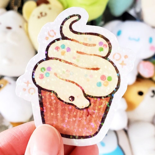 Boba Ball Python Snake Sticker - Etsy