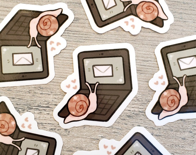 Snail Mail Sticker / Pen Pal Sticker / Cute Bug Lover Gift / Cute ...