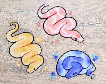 Snake Cute Stickers - Etsy