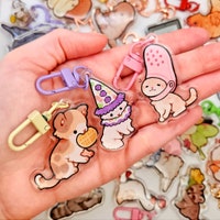 Acrylic Keychain (You'll Enjoy) - Etsy