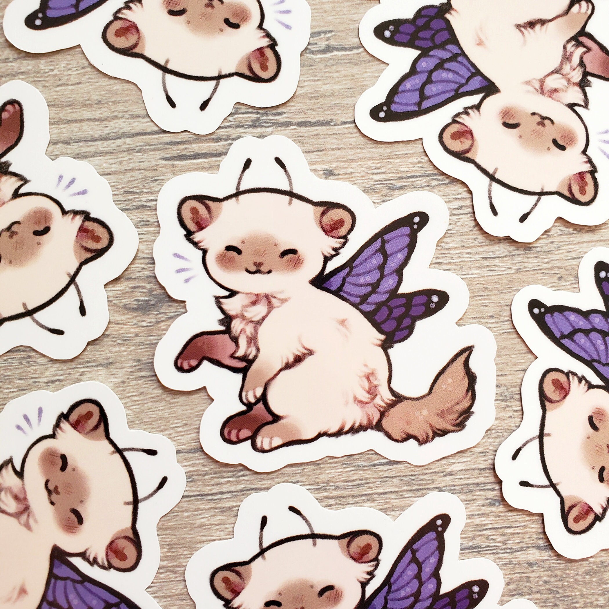 Fairy Cat Sticker / Cat Sticker / Kitten Sticker / Cute Animal - Etsy