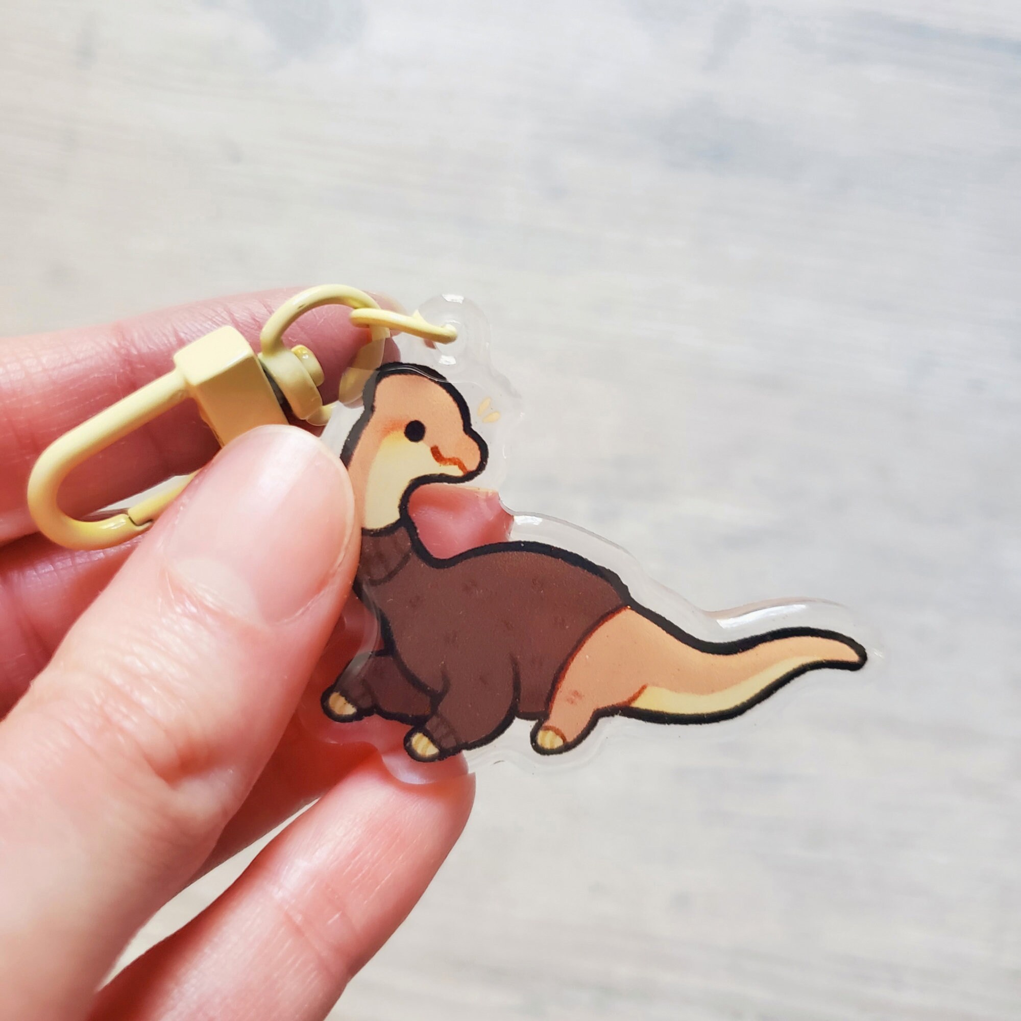 Cozy Dinosaur Keychains / 2in Triceratops, Brachiosaurus, T-rex Glitter ...