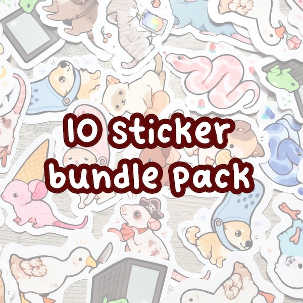 Cute Sticker Pack - Etsy