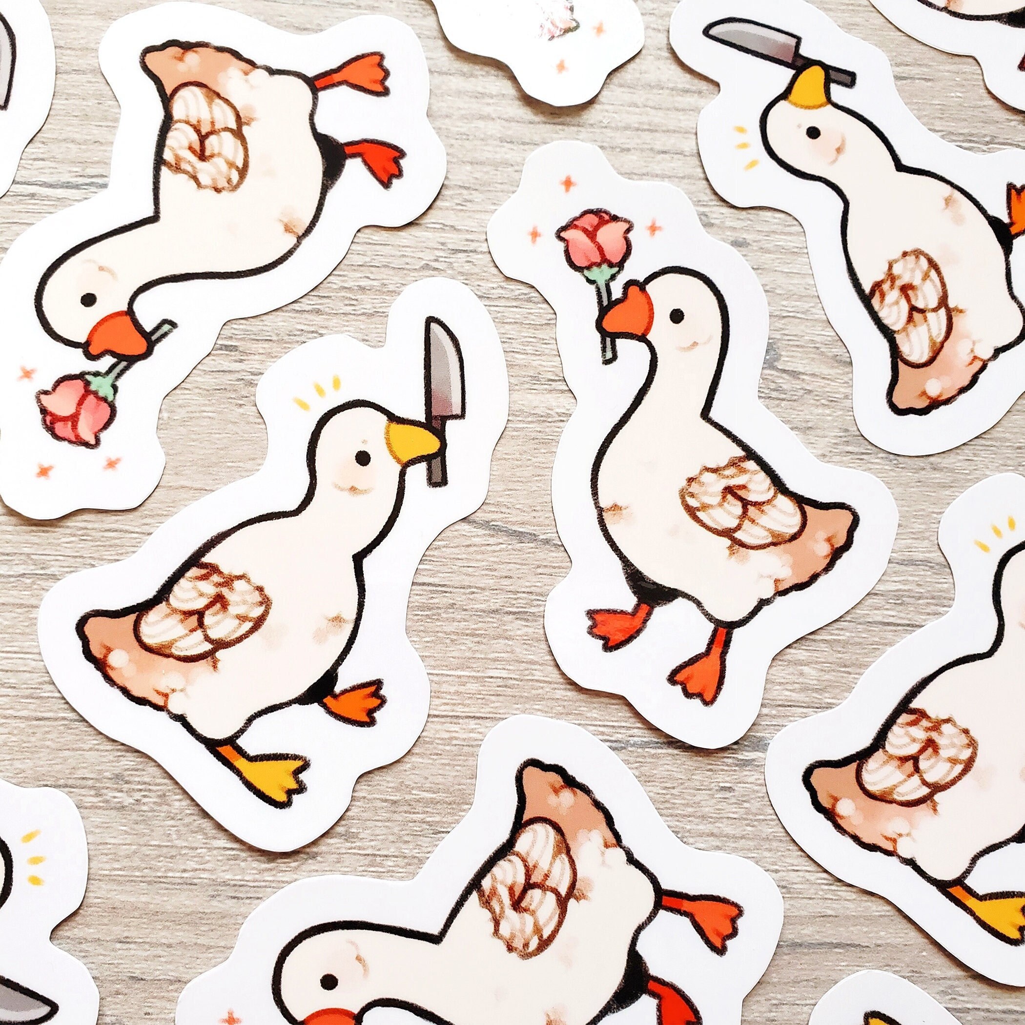 Choose Your Goose Stickers / Cute Animal Stickers / Laptop - Etsy