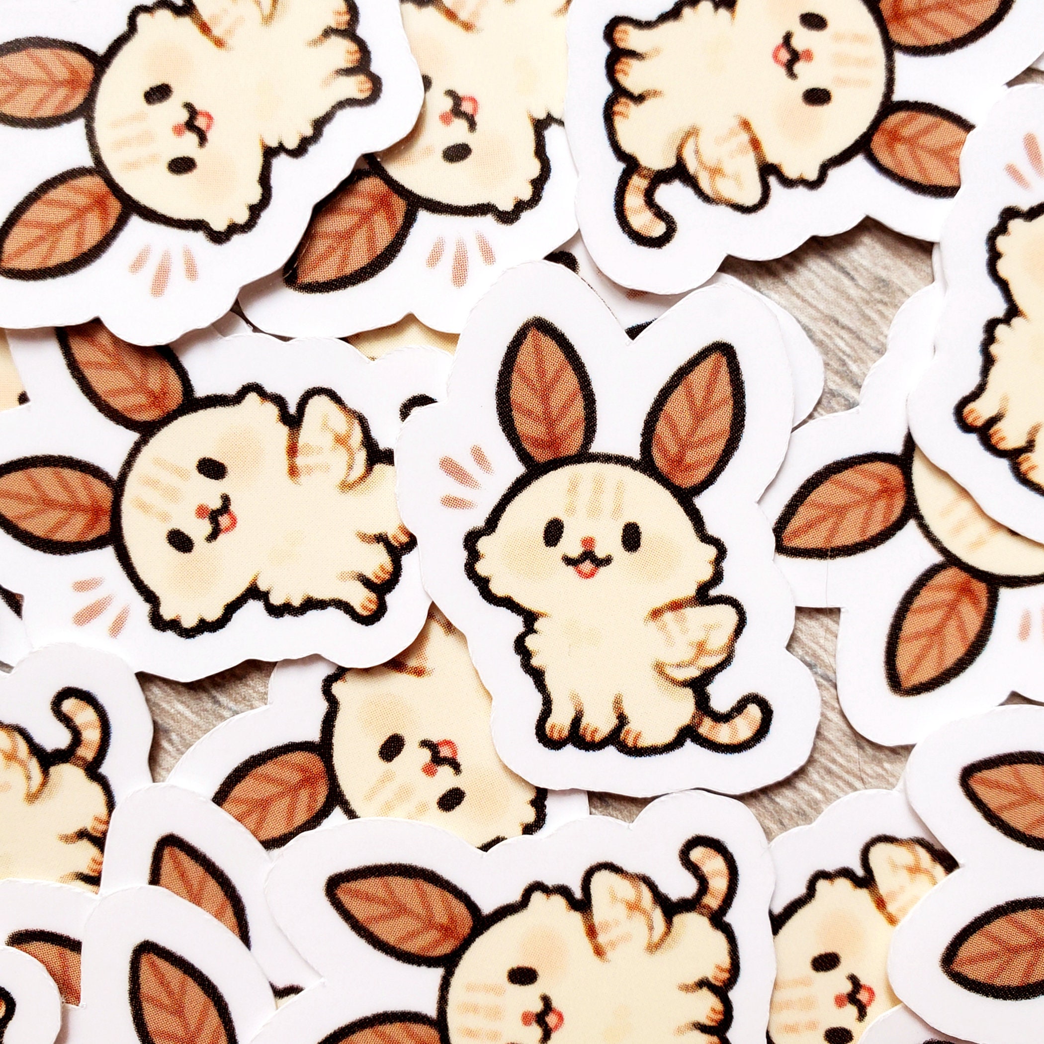 Mini Moth Cat & Moth Mouse Sticker Set of 2 / Cute Cat Sticker - Etsy