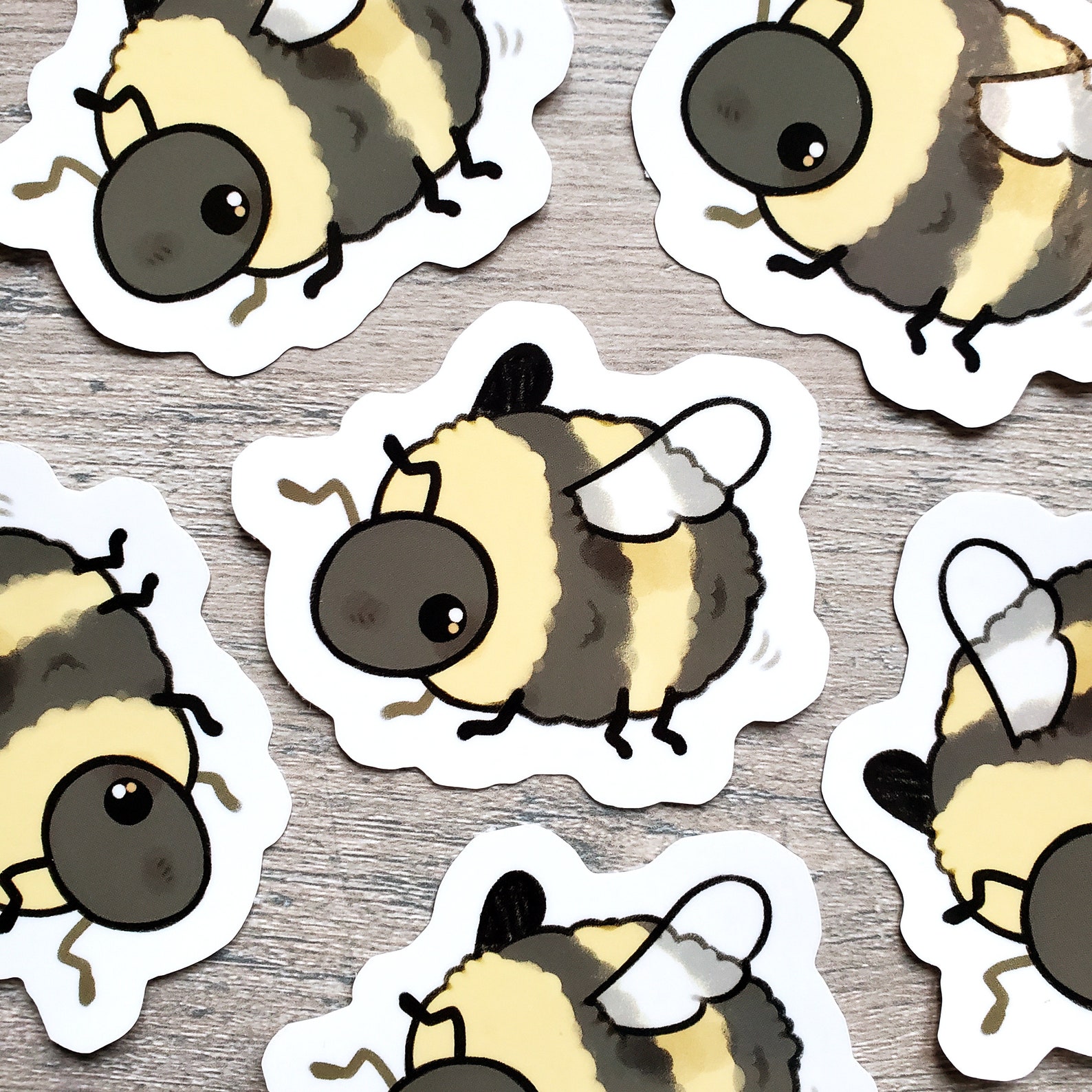 Polite Pollinator Sticker / Bee Stickers / Bumblebee Sticker / | Etsy
