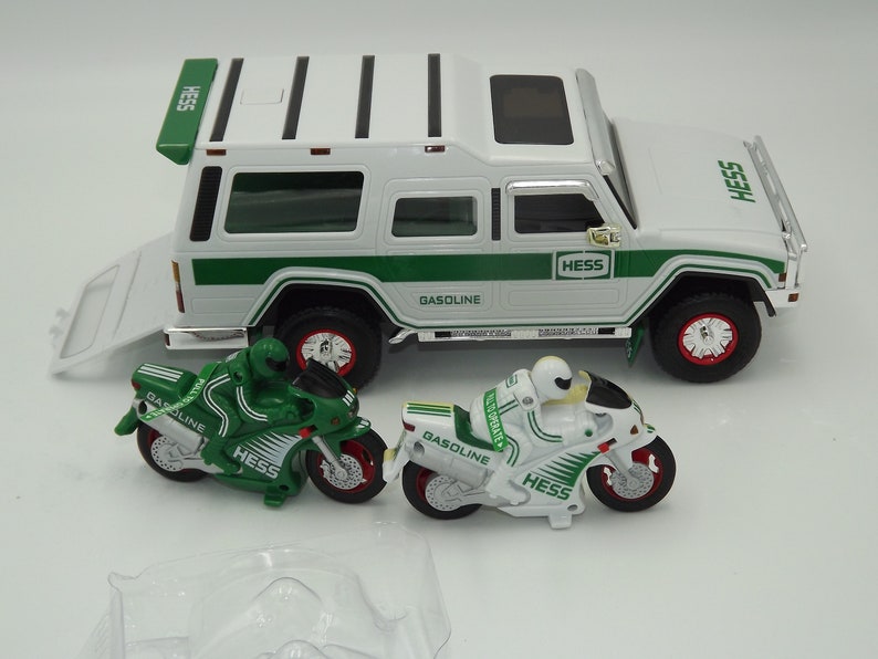 Rare 2004 Hess Truck Retired New in Box Sport Utility Vehicle With 2 ...