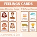 Feelings Printable Cards - 8 Emotion Cards + 19 Different Scenarios - Etsy