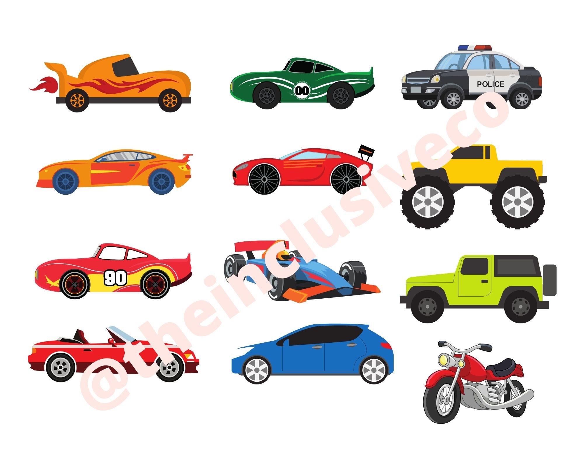 Race Track Token Reinforcement Board (+12 Different Cars!) - Etsy