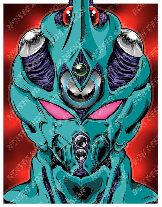 Guyver 1 Drawing