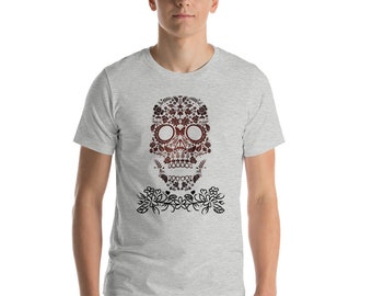 Skull Shirt Skull Print Skull Tshirt Skulls T-Shirts Graphic | Etsy