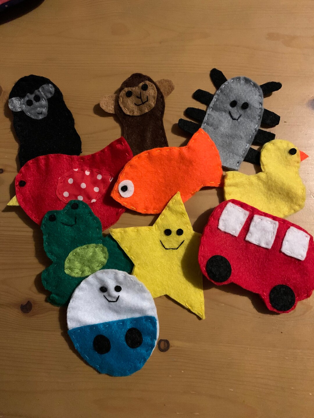 Nursery Rhymes Finger Puppets, Felt Finger Puppets, Teaching Resource ...