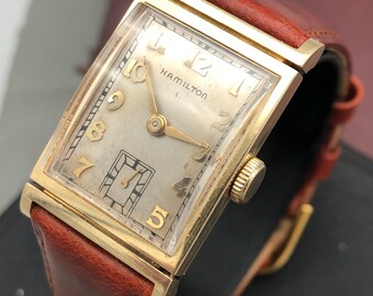 Solid Gold Watch | Etsy