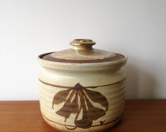 Layham Pottery, John Brownhill, 10 Serving Dish, Wheat Ear Motif, 1974 ...