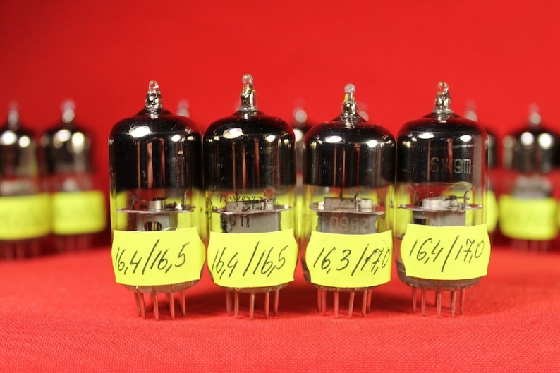 Matched Quad 6J9P-E /e180f/6688/ef861.vacuum Pentode Tube.amp/preamp ...