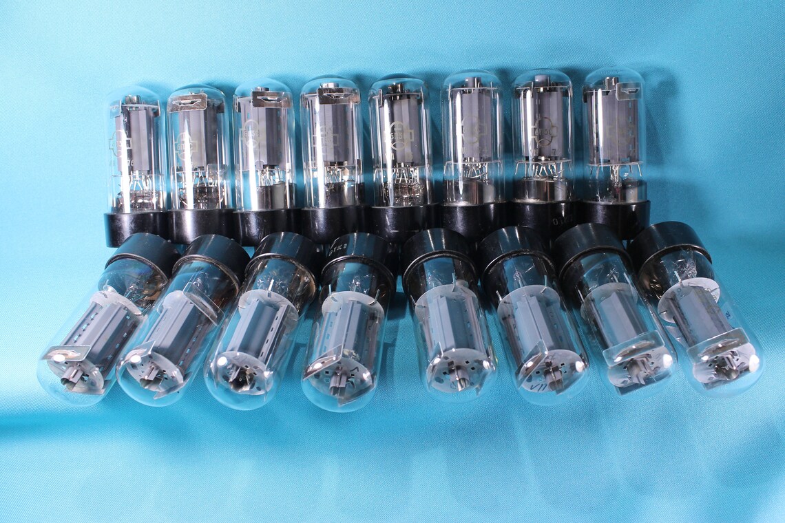 8 PCS 6P3S / 6L6 / 6L6GT. Output Beam Tetrode Tube.reflector.power ...