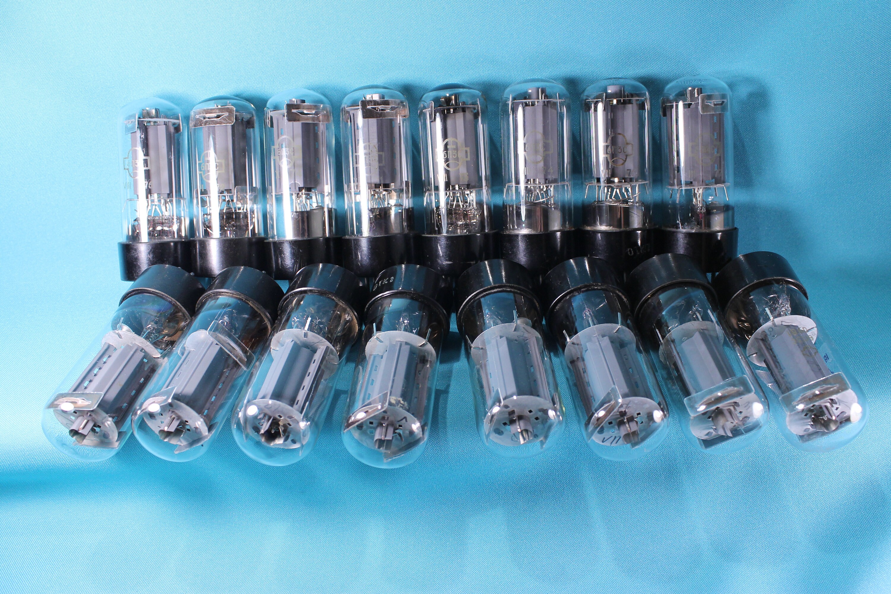 8 PCS 6P3S / 6L6 / 6L6GT. Output Beam Tetrode Tube.reflector.power ...