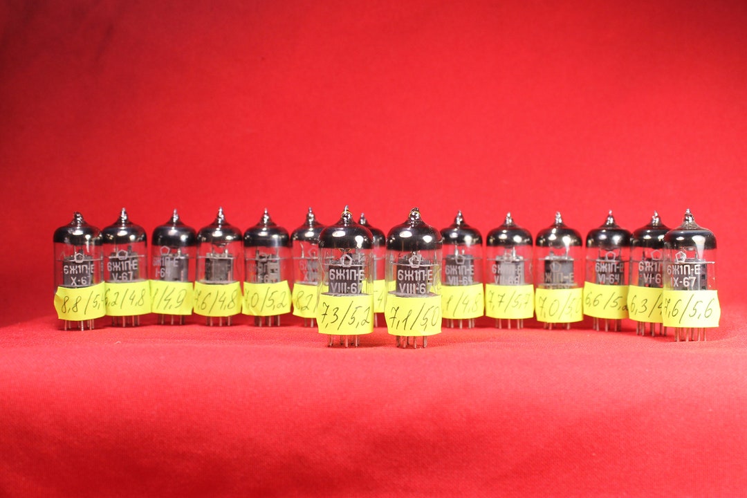 Rare 4 Pcs 6J1P-E / EF95 / 6AK5 / 6f32.pentode Tube.nevz.tested.1960 ...