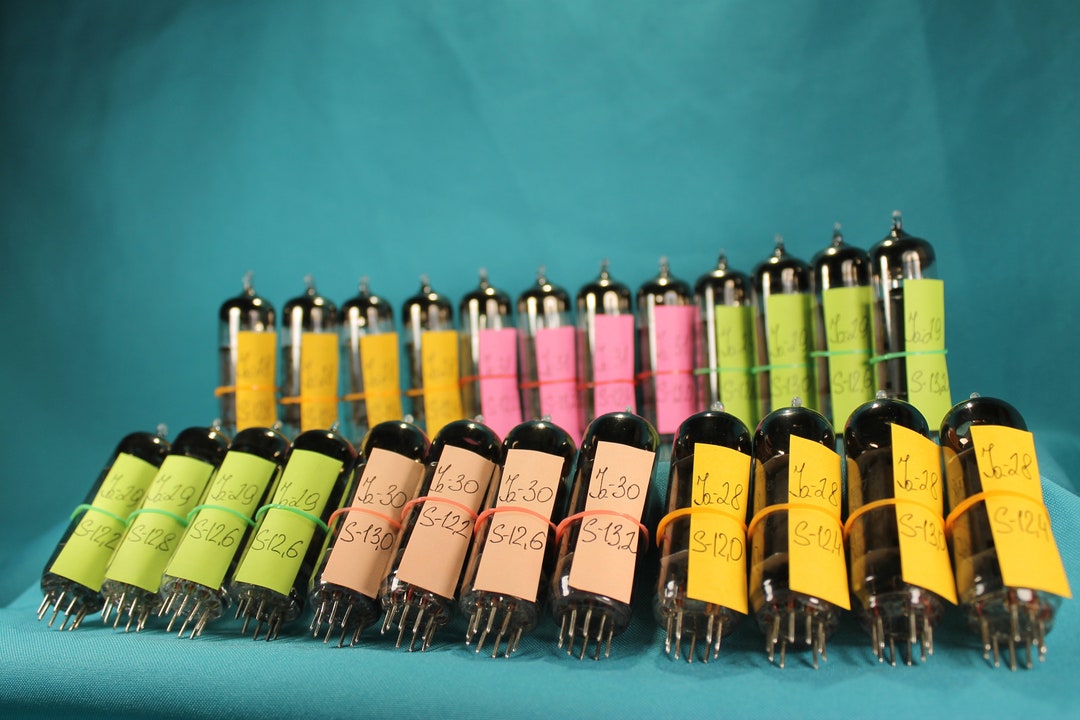 Matched Quad 6P15P / EL83 / SV83. Vacuum Pentode Tubes.rzep.gray Logo ...