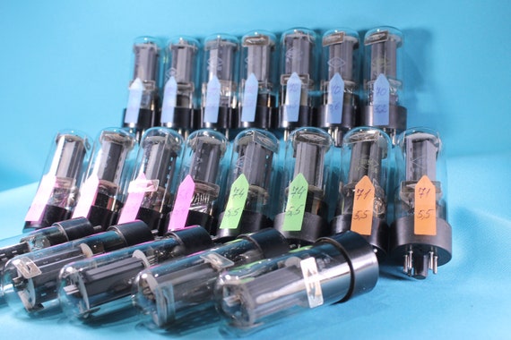 Rare 6P3S / 6L6 / 6L6GT. Matched Pair. 2 - Etsy