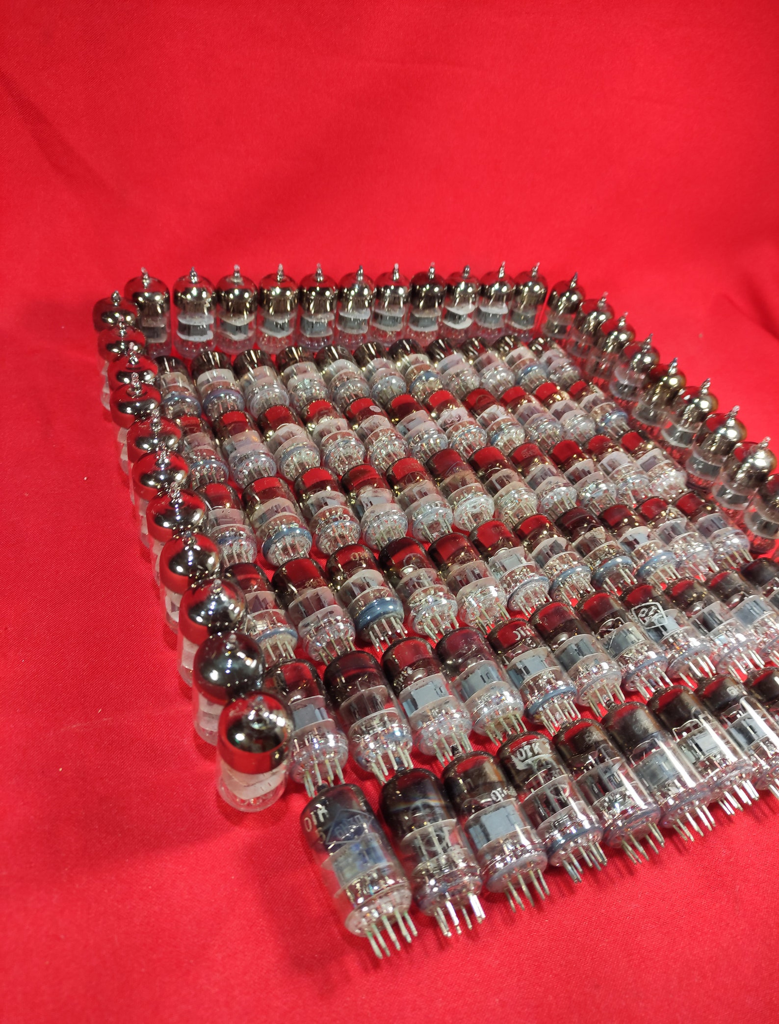 12 PCS 6N3P / 5670 / 2C51 / 396A / ECC42 Hi-fi Vacuum Double Triode ...