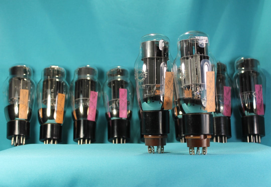 Matched Pair 6H13C /6N13S /6AS7G / 6H5C / Ecc230.svetlana.tested.double ...