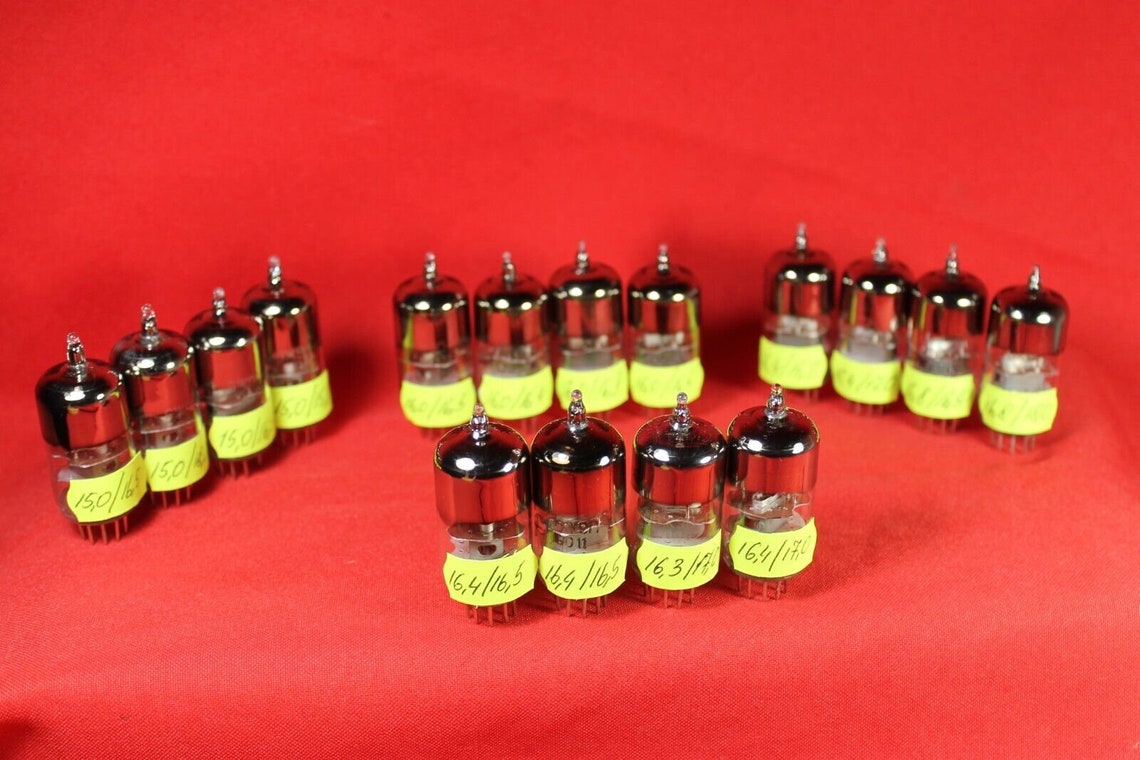Matched Quad 6J9P-E /e180f/6688/ef861.vacuum Pentode Tube.amp/preamp ...