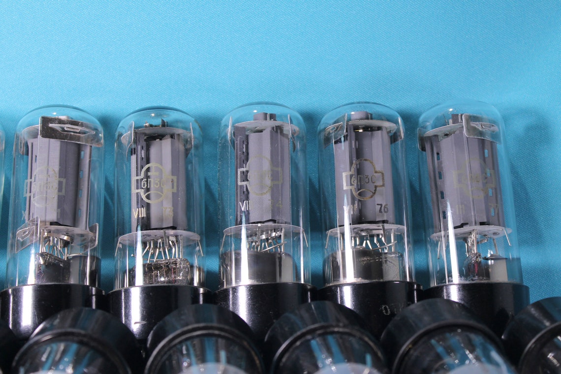 8 PCS 6P3S / 6L6 / 6L6GT. Output Beam Tetrode Tube.reflector.power ...