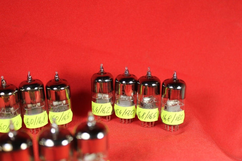 Matched Quad 6J9P-E /e180f/6688/ef861.vacuum Pentode - Etsy
