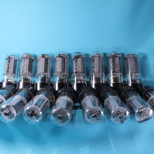 8 PCS 6P3S / 6L6 / 6L6GT. Output Beam Tetrode Tube.reflector.power ...