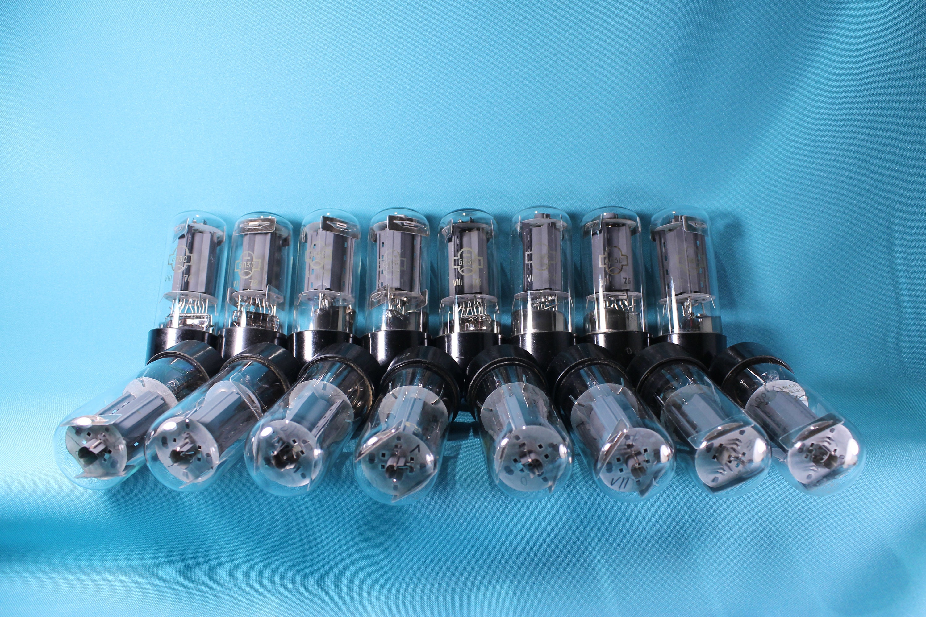 8 PCS 6P3S / 6L6 / 6L6GT. Output Beam Tetrode Tube.reflector.power ...