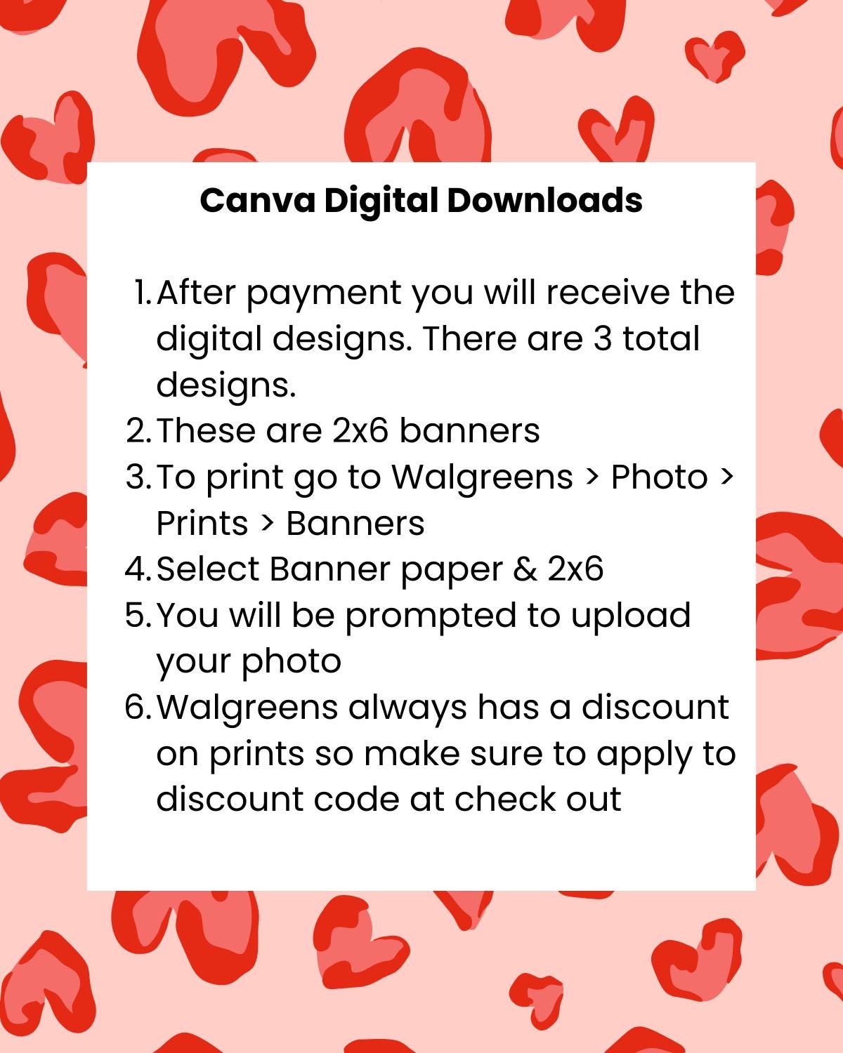 Galentine's Party Banners - Instant Download - Print at Walgreens! - Etsy