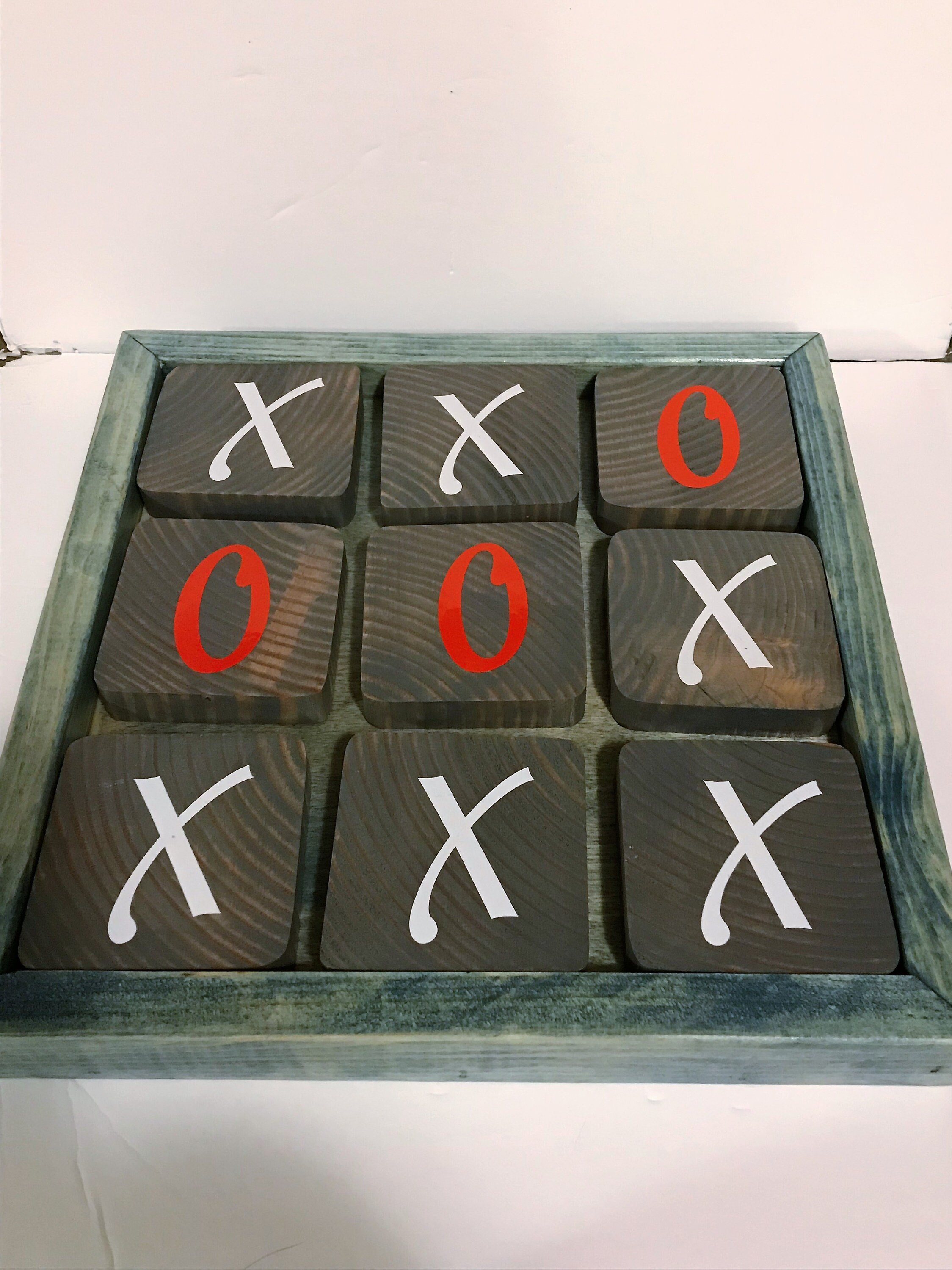 Tic Tac Toe large wood game | Etsy Tic Tac Toe large wood game | Etsy