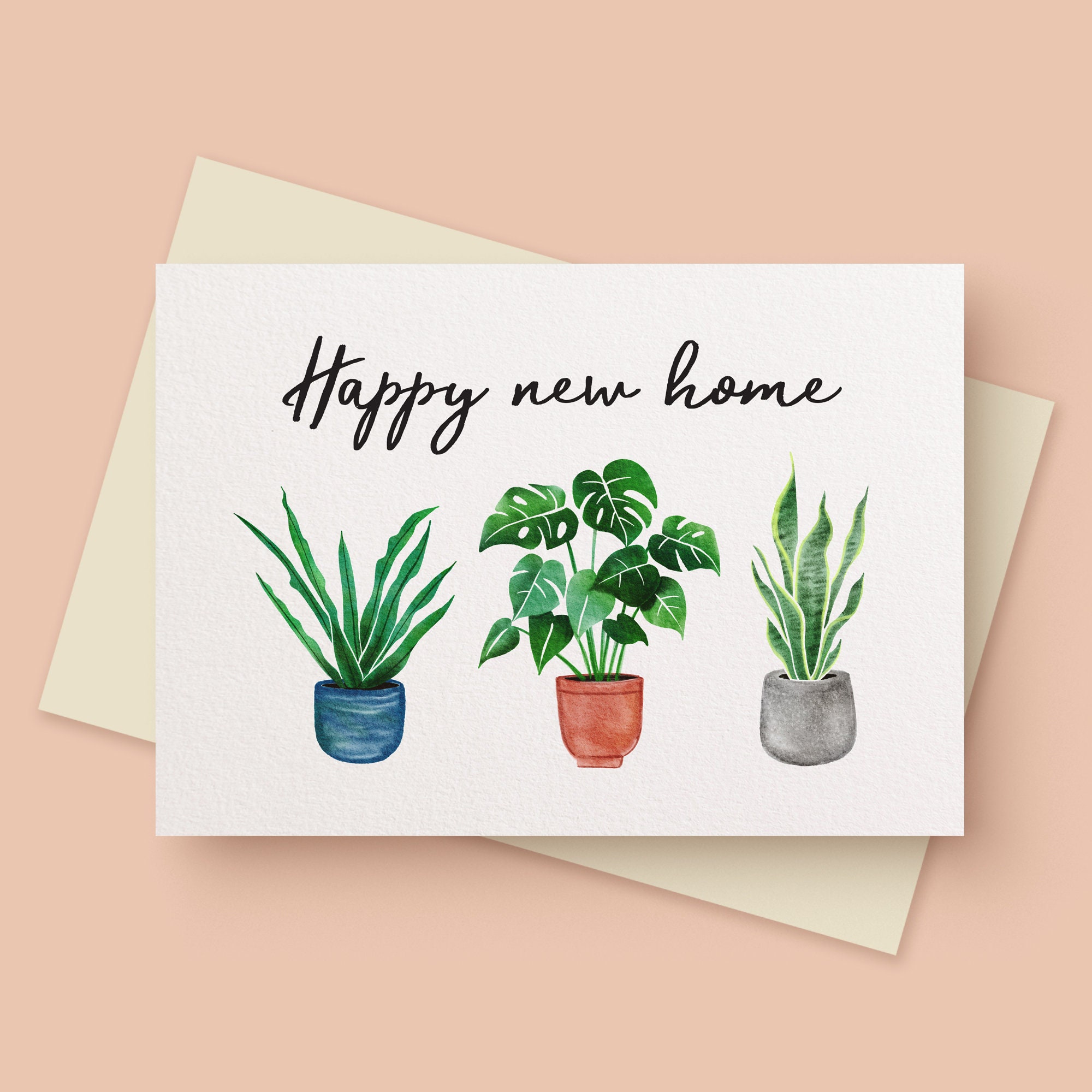 Happy New Home Card | Moving House Card | Housewarming Card | New House ...