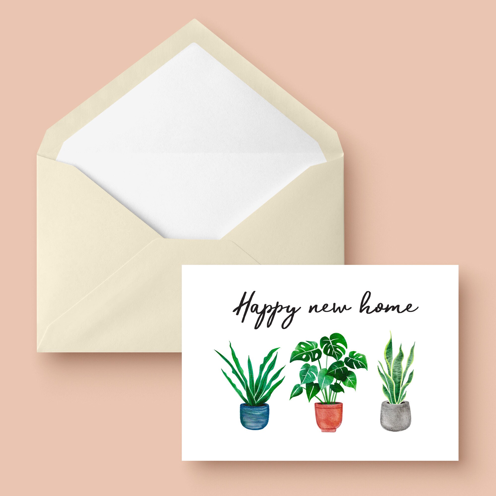 Happy New Home Card | Moving House Card | Housewarming Card | New House ...